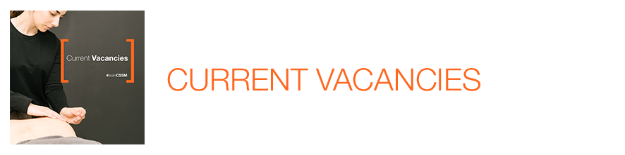 Vacancy - Podiatrist - cssm